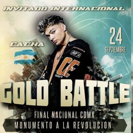 CACHA BUSCARÁ SER EL REPRESENTANTE DE MÉXICO EN GOLD BATTLE | FREESTYLE HOY